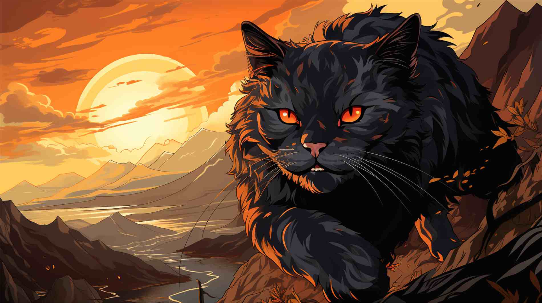 The art of cat haikus illustrated through captivating images